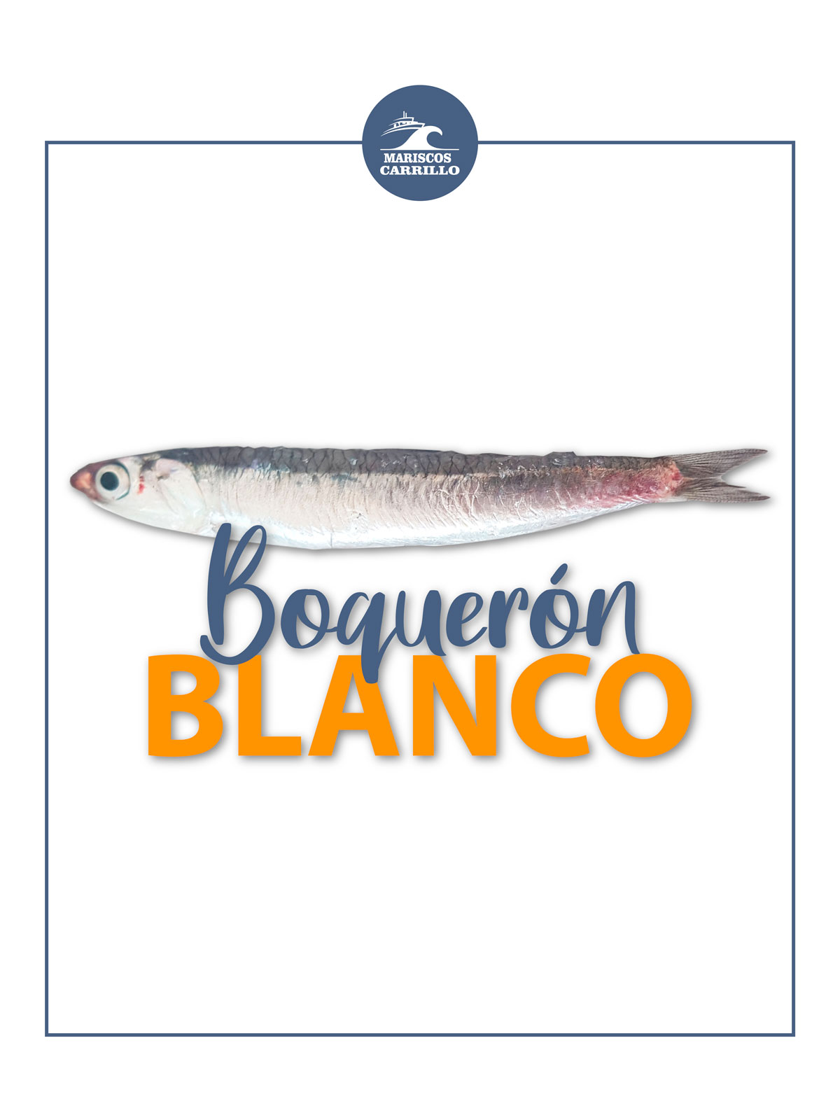 Boquerón de Huelva- 500gr. - Mariscos de Huelva a domicilio