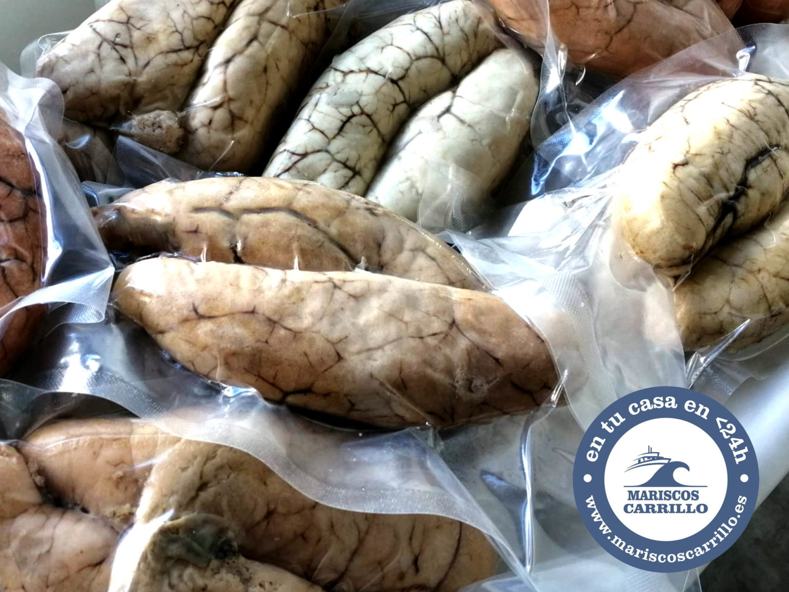 Como preparar tus huevas de bacalao cocidas - Mariscos de Huelva a ...